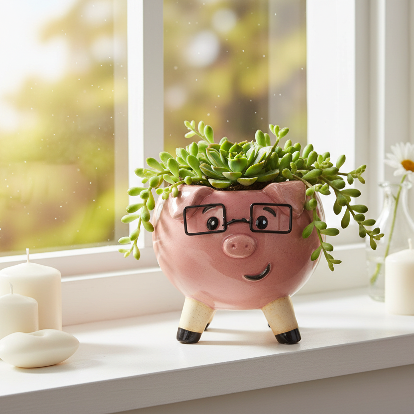 Pippa Pig Plant Pot – Starlolly
